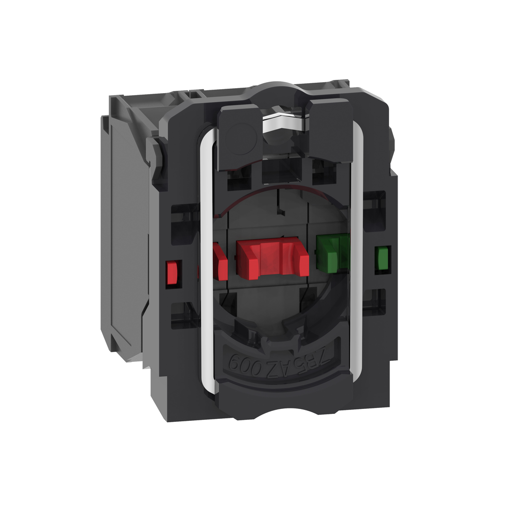 ZB5AZ141 - Single contact block with body fixing collar, Harmony XB5 ...